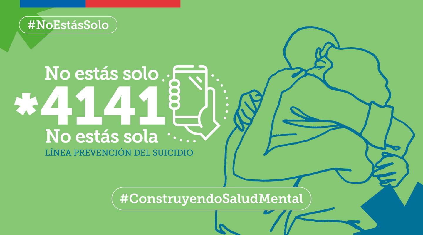 No estás solo, no estás sola: Ministerio de Salud lanzó fono *4141 de prevención del suicidio ...