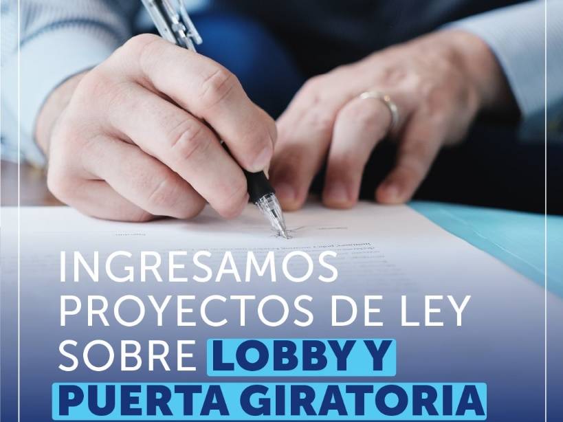 Así funcionarán los proyectos de Lobby 2.0 y Regulación de Puerta Giratoria ingresados por el ...