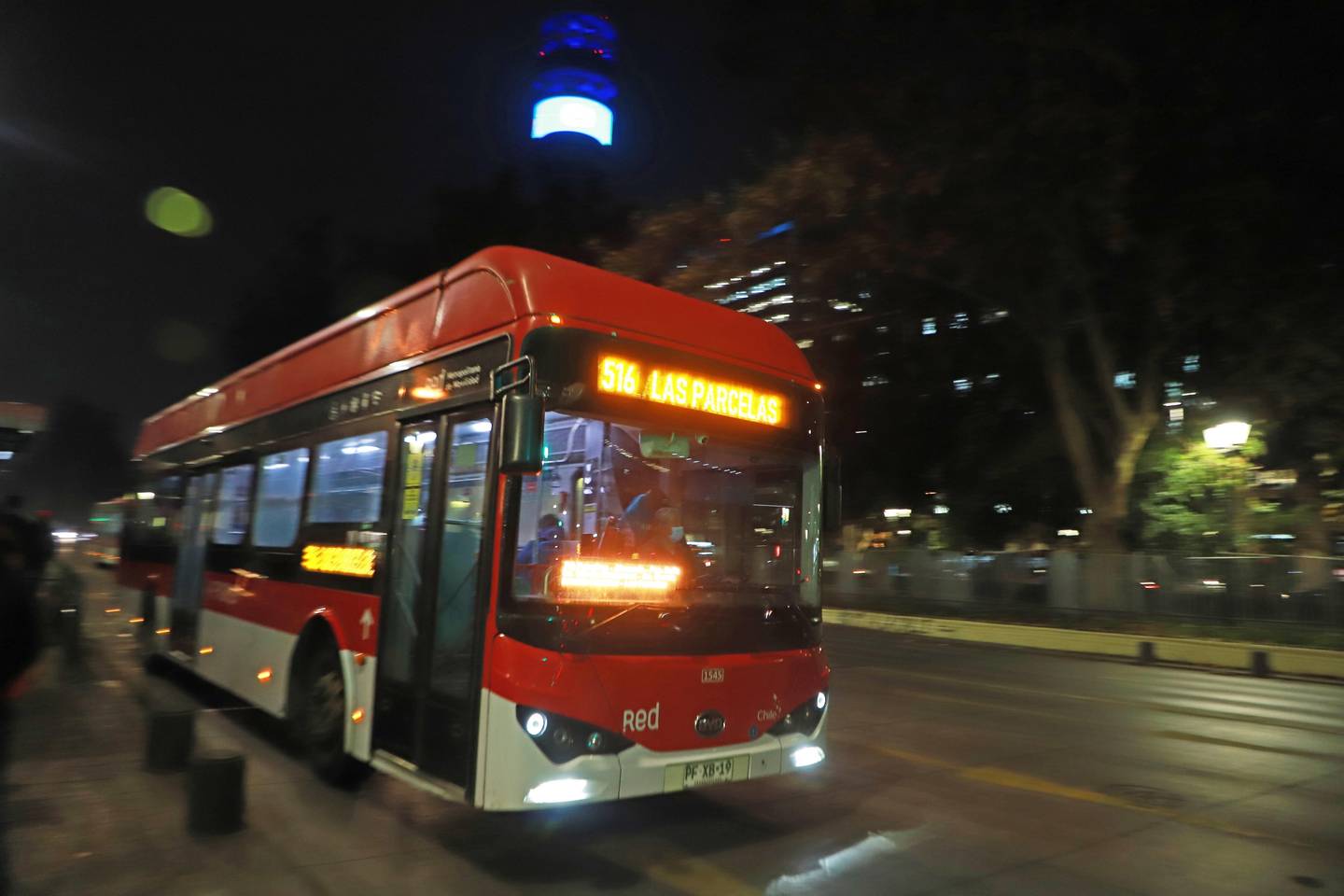 Así funcionarán las paradas flexibles de buses RED nocturnos - Gob.cl
