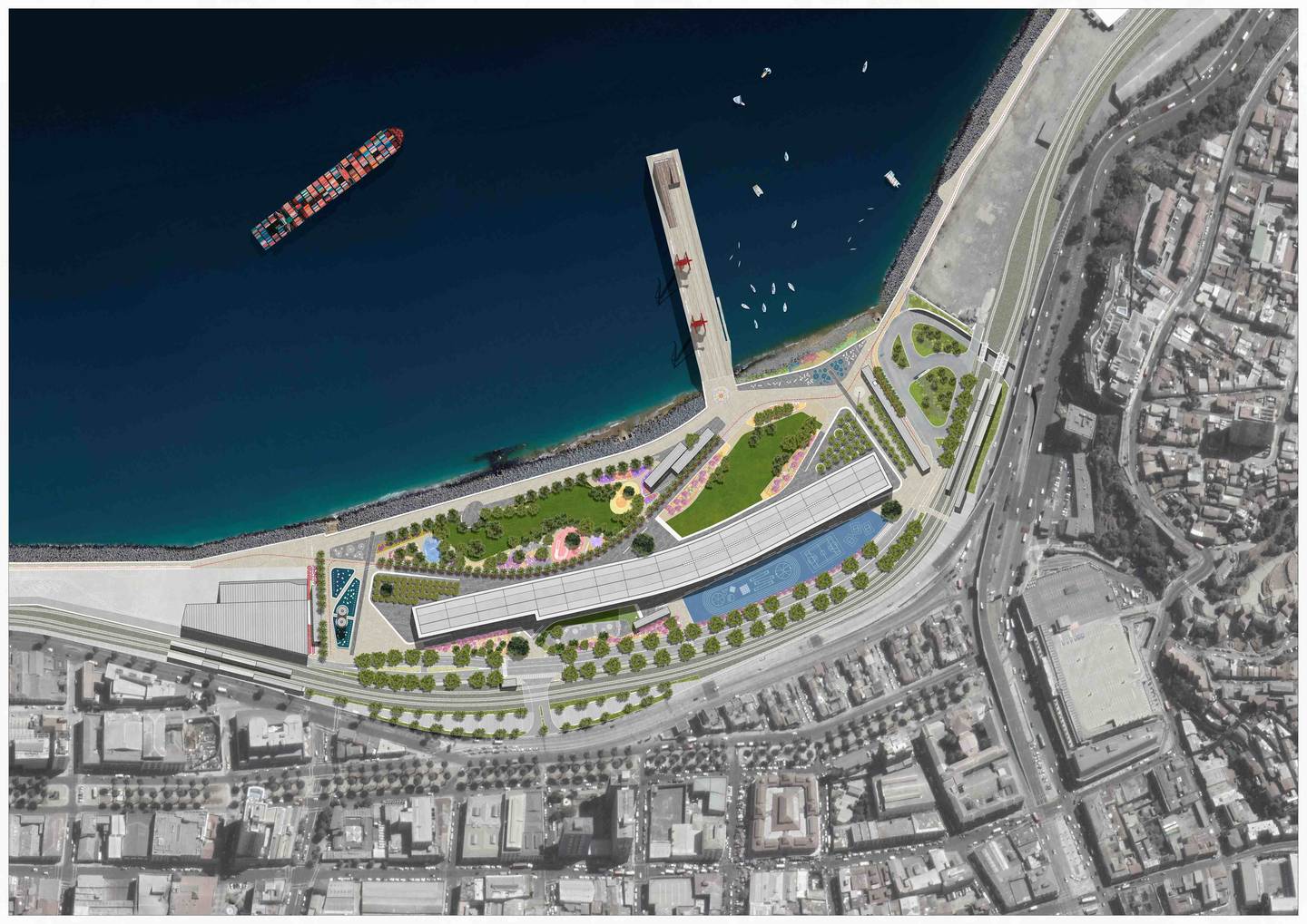 Reactivan obras del Parque Barón: Conoce la renovada cara del borde ...