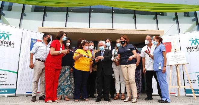 Autoridades de salud inauguran nuevo Cesfam en Peñalolén - Gob.cl