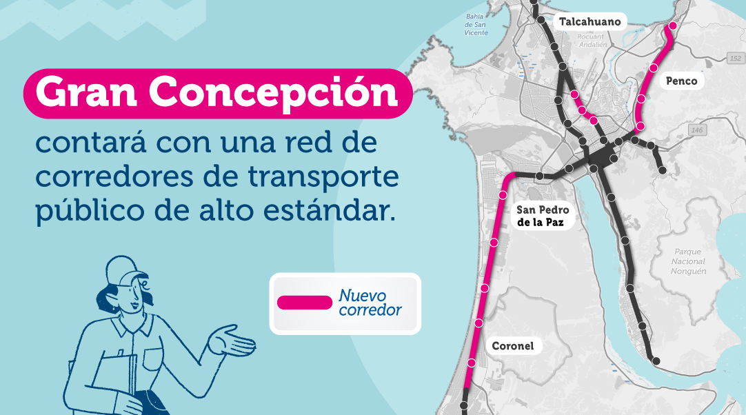 Buenas noticias para el Biobío y Ñuble: anuncian ampliación de la red ...