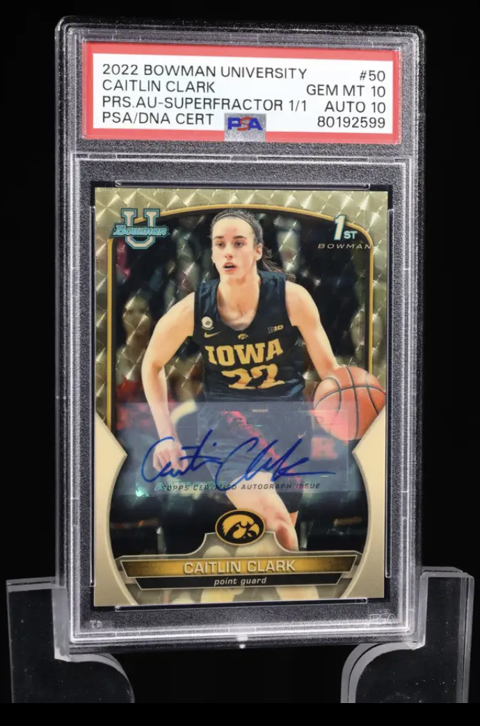 GoCollect Blog: Caitlinsanity: How High Can Clark's Rookie Cards Go ...