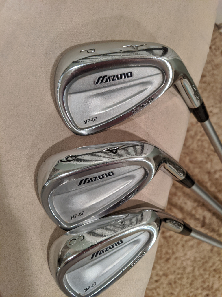 Mizuno MP-57 irons, C-Taper Lite, Oddy HT#9 - For Sale Archive-For ...