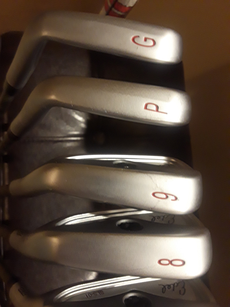 Edel SLS-01 Single Length Irons 4-GW Paderson Kinetix 95 Stiff New ...