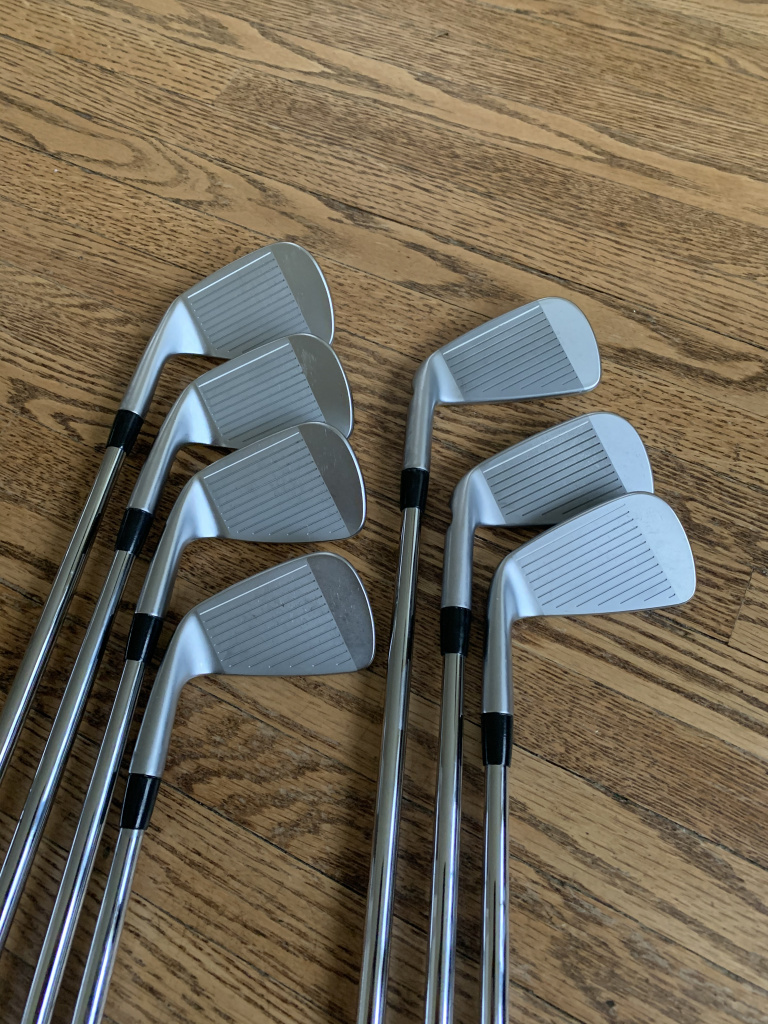 Ping Blueprint irons 4,5 iblade 5-PW BP, Dynamic Gold S300 Shafts, Blue ...