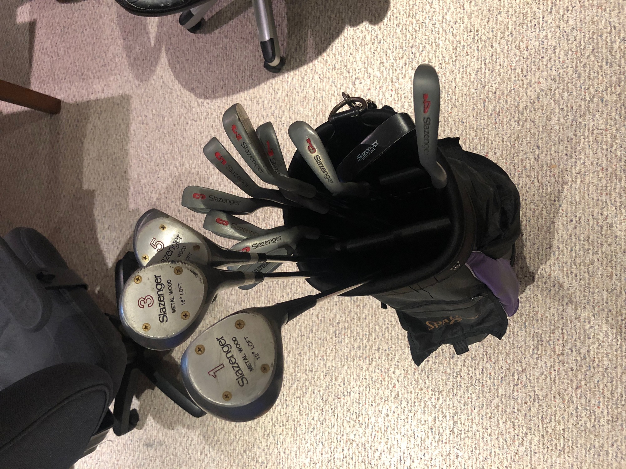 Old Slazenger "Californian" 1980's/1990's Clubs. - Classic Golf And ...