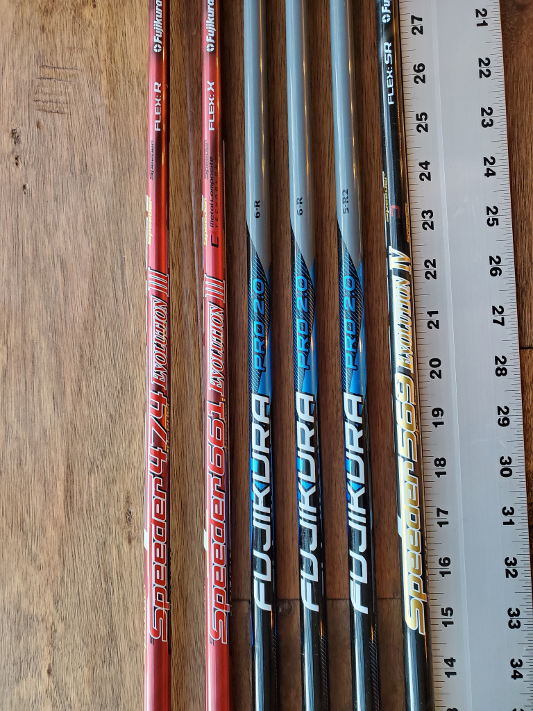 Fuji shafts for Cobra and Wilson - For Sale Archive-For Feedback ...