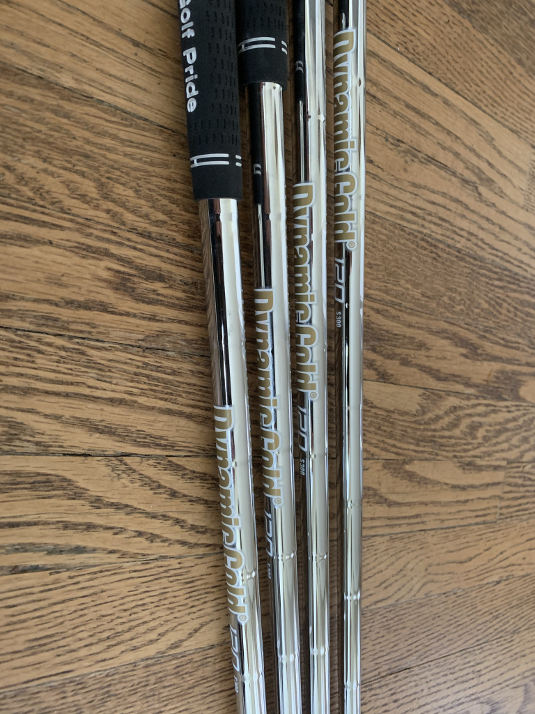 Ping Blueprint irons 4,5 iblade 5-PW BP, Dynamic Gold S300 Shafts, Blue ...