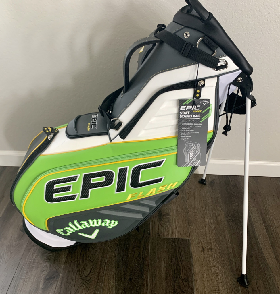 Callaway Epic Flash Tour Stand Bag, Odyssey Toulon Memphis Stroke Lab ...