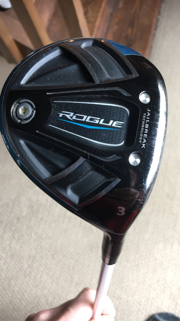 Callaway Rogue 3 wood Atmos Blue - For Sale Archive-For Feedback ...