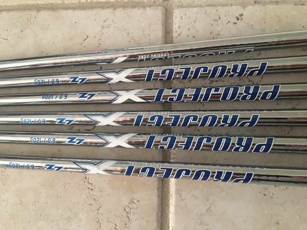 Project x LZ 6.0 shafts 5-pw - For Sale Archive-For Feedback Reference ...