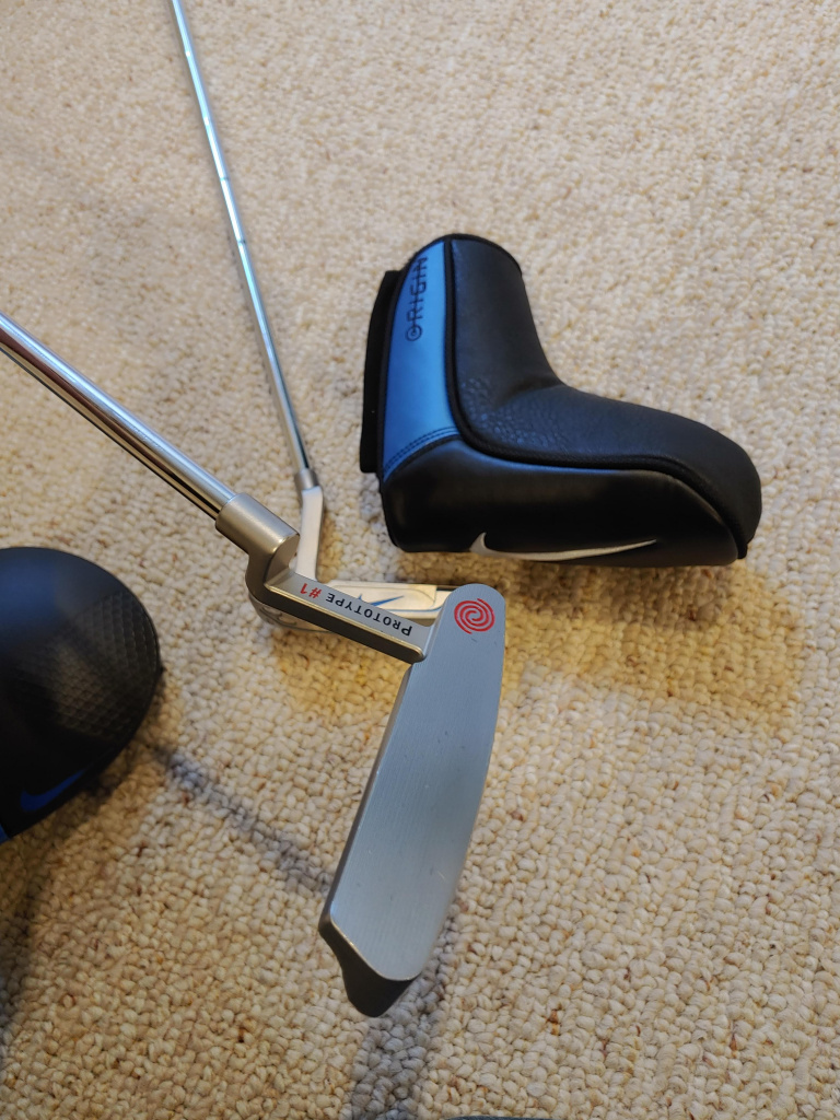 Nike Vapor Flex 440 Driver, Nike Origin B2-01 Putter, Odyssey Prototype ...