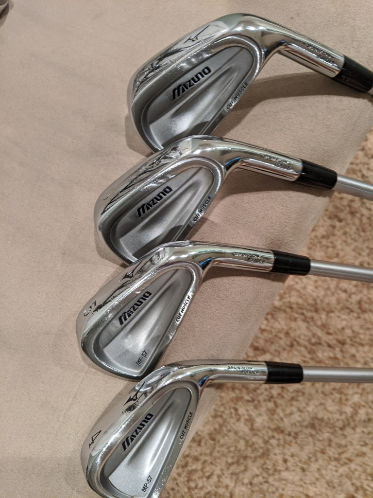 Mizuno MP-57 irons, C-Taper Lite, Oddy HT#9 - For Sale Archive-For ...
