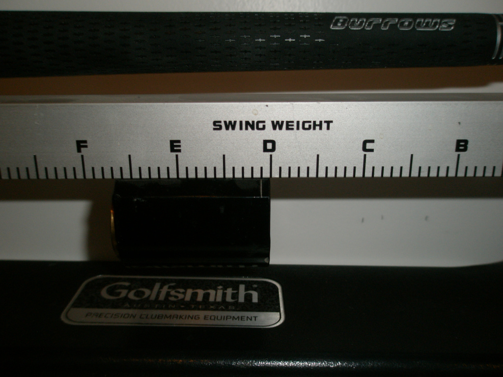 Golfsmith Swingweight scale help - WRX Club Techs - GolfWRX