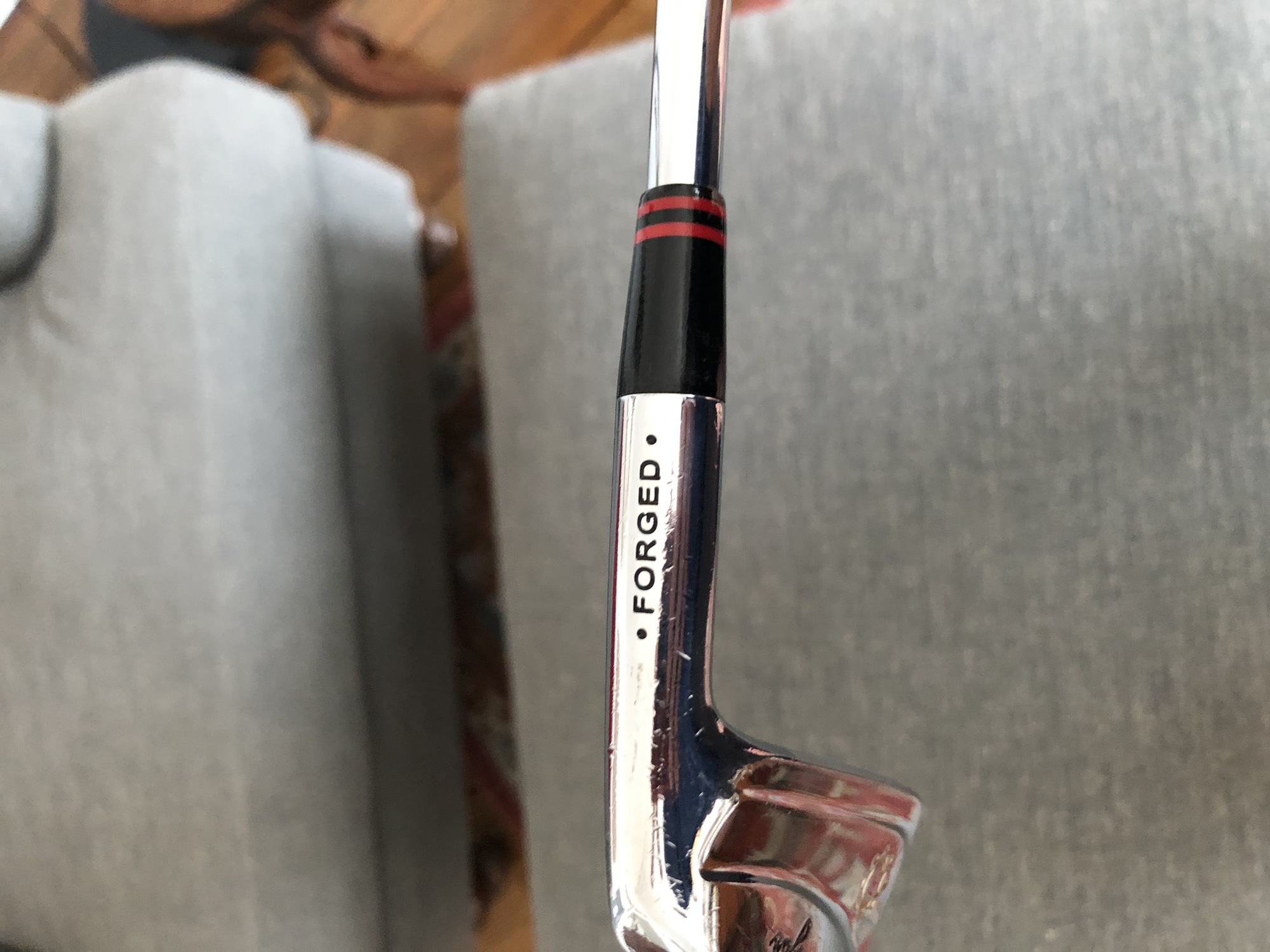 99 Apex Forged irons. What do the two black dots around forged mean ...