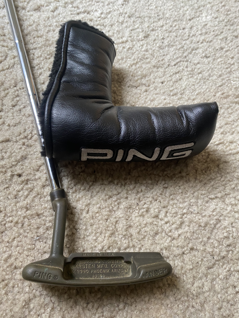Jim Wells Ping putters, John Solheim autographed putter - For Sale ...