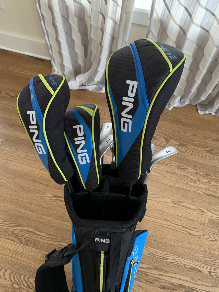 Ping Kids Moxie Sets, Titleist AP1 Heads, Ping Thrive set, KBS C-taper ...