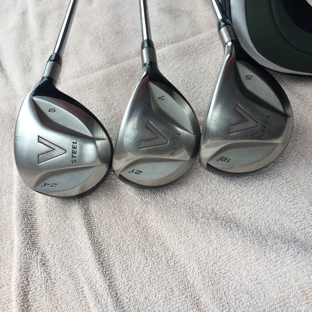 Taylormade V-Steel 5 7 9 woods - For Sale Archive-For Feedback ...