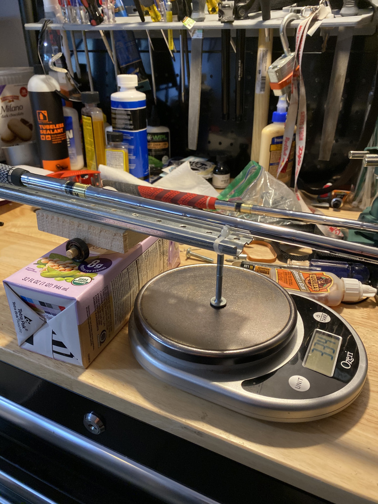 Homemade swingweight scale for a poor man - WRX Club Techs - GolfWRX