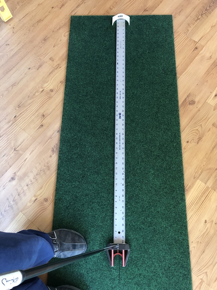 Combating the parallax effect in putter alignment - Instruction ...