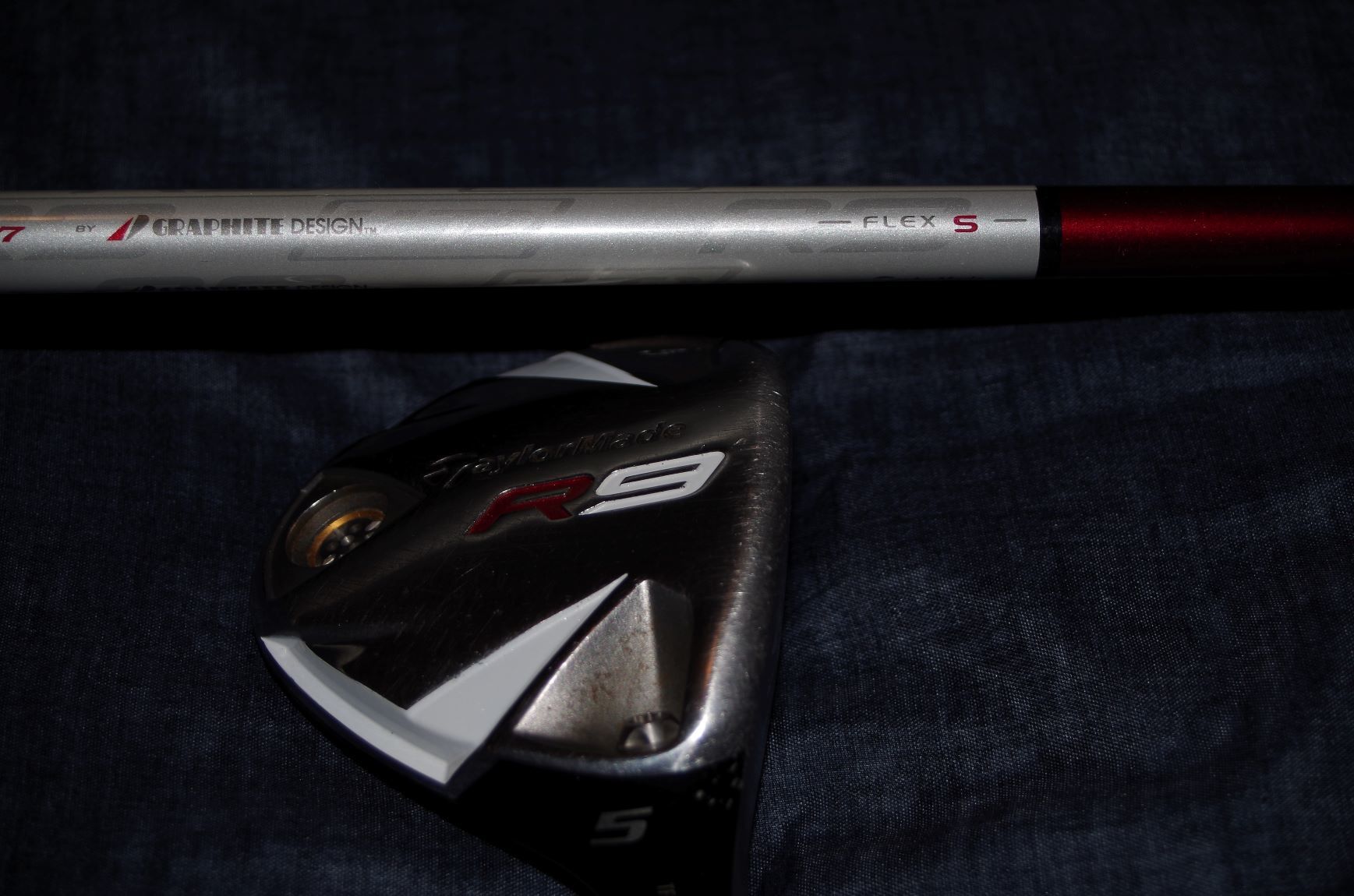 Tour issue Taylormade R9 5 wood with Tour AD DI 7 and Headcovers - For ...