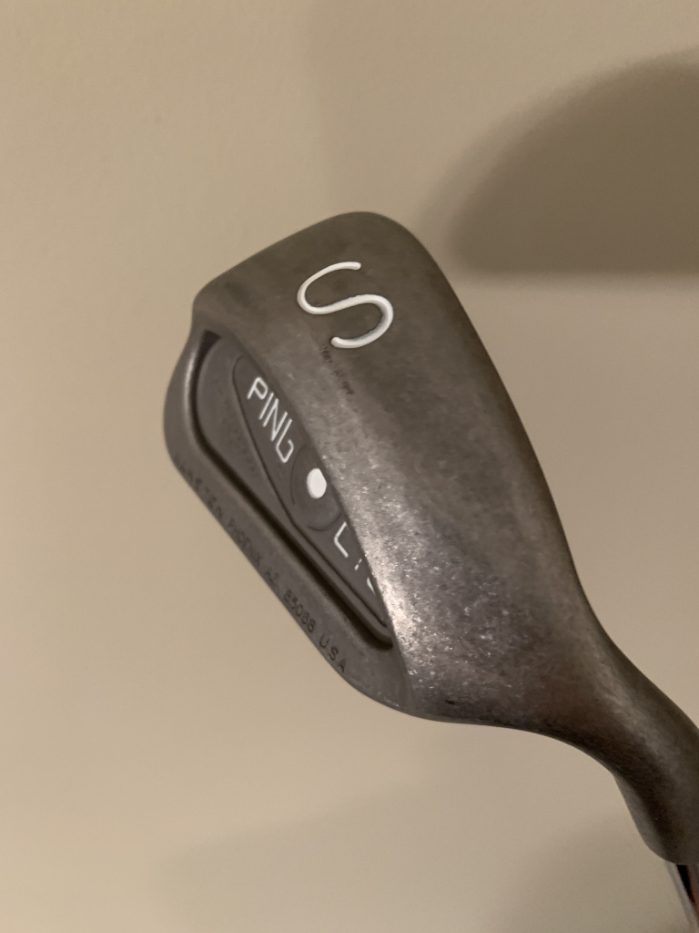 Refinished PING Eye 2 sand wedge white dot Deep Grooves!! - For Sale ...