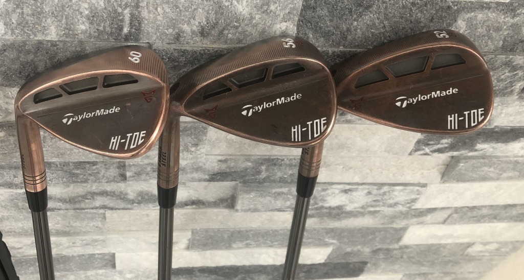 Taylormade Hi Toe 52* 56* 60* Wedge Set KBS Black Nickel Shafts - For ...