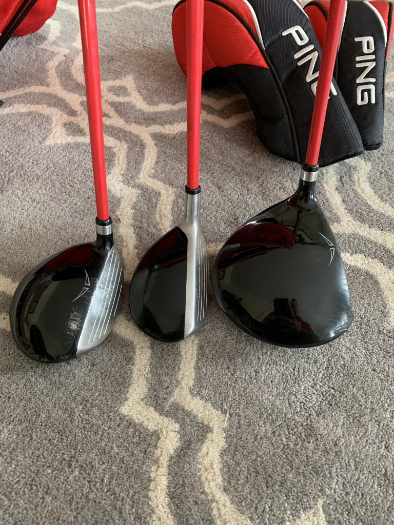 Ping Kids Moxie Sets, Titleist AP1 Heads, Ping Thrive set, KBS C-taper ...
