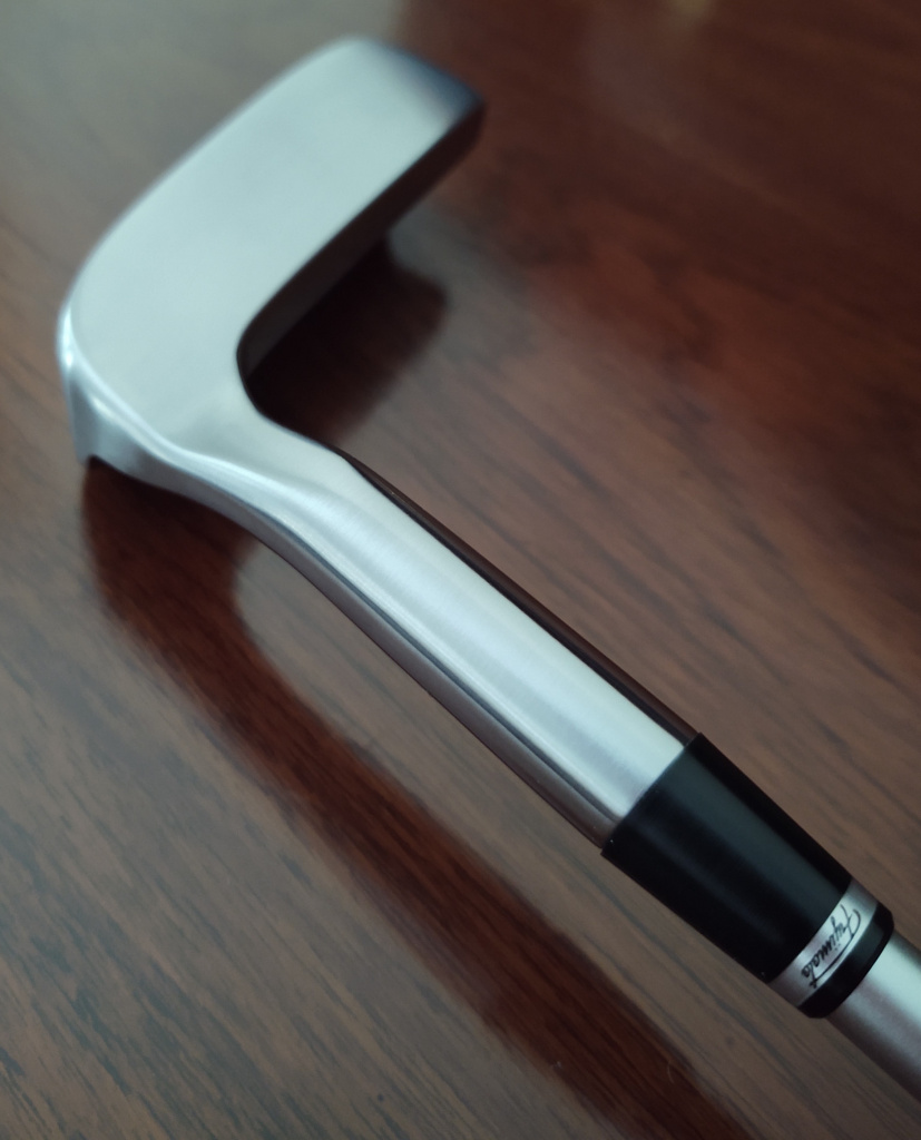 SOLD Hand-made Forged Fujimoto Flow Neck Forged Putter & Accra FXP ...