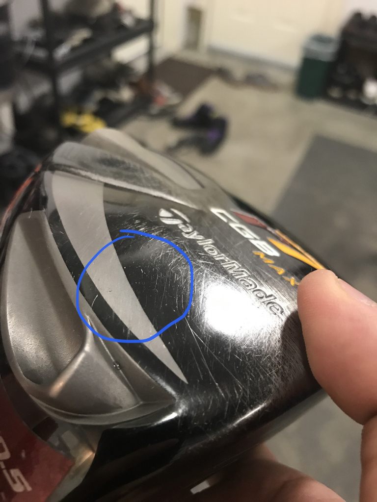 Friends dented the bottom of my driver - WRX Club Techs - GolfWRX