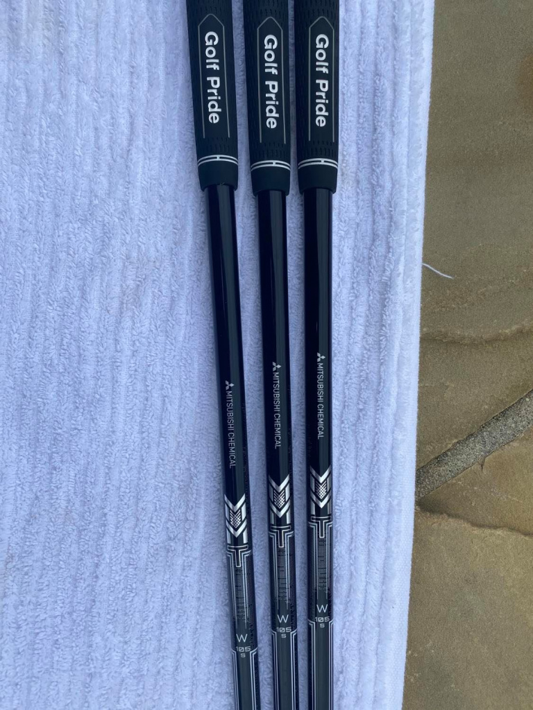 Mitsubishi Chemical MMT 105 4-PW and (3) MMT Scoring Wedge 105 - Stiff ...