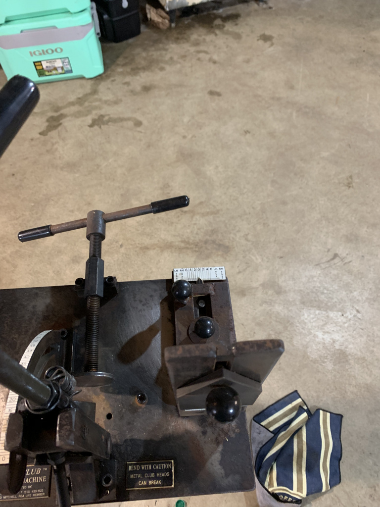 Refurbishing an old Mitchell Lie/Loft Machine - WRX Club Techs - GolfWRX