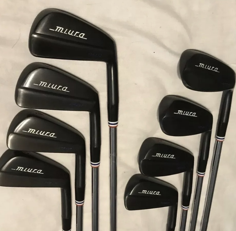 Miura Retro Blades Custom Black Oxide Finish Tour Issue 3-P $700 OBO ...