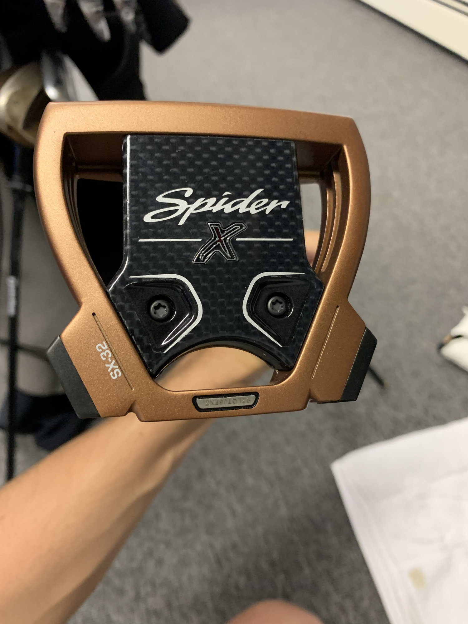 Taylormade Copper Spider X 34 inches - For Sale Archive-For Feedback ...