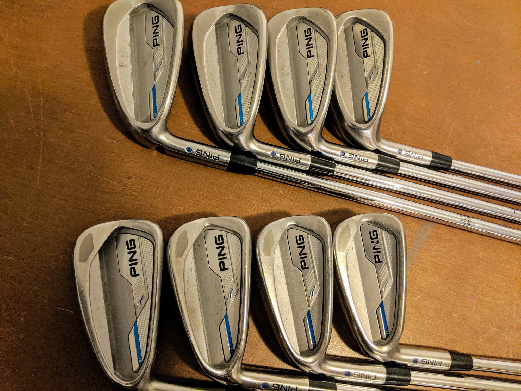 PING ie1 irons 4-PW + U wedge DG S300 - For Sale Archive-For Feedback ...