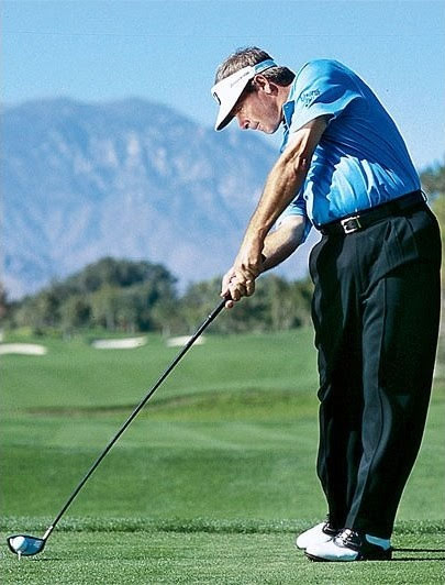 Does Freddie Couples hit his irons, wedges, and driver off the toe ...