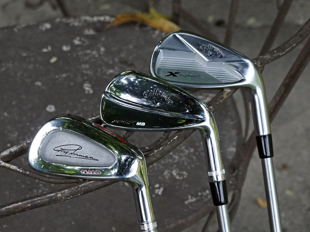 Cobra Greg Norman Signature CB Irons: Restoration + Comparison Pics vs ...
