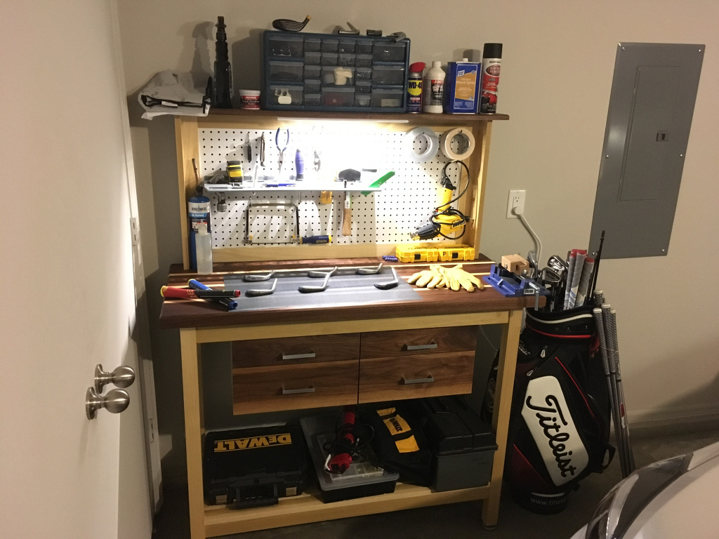 My dad and I built a golf work bench. - WRX Club Techs - GolfWRX