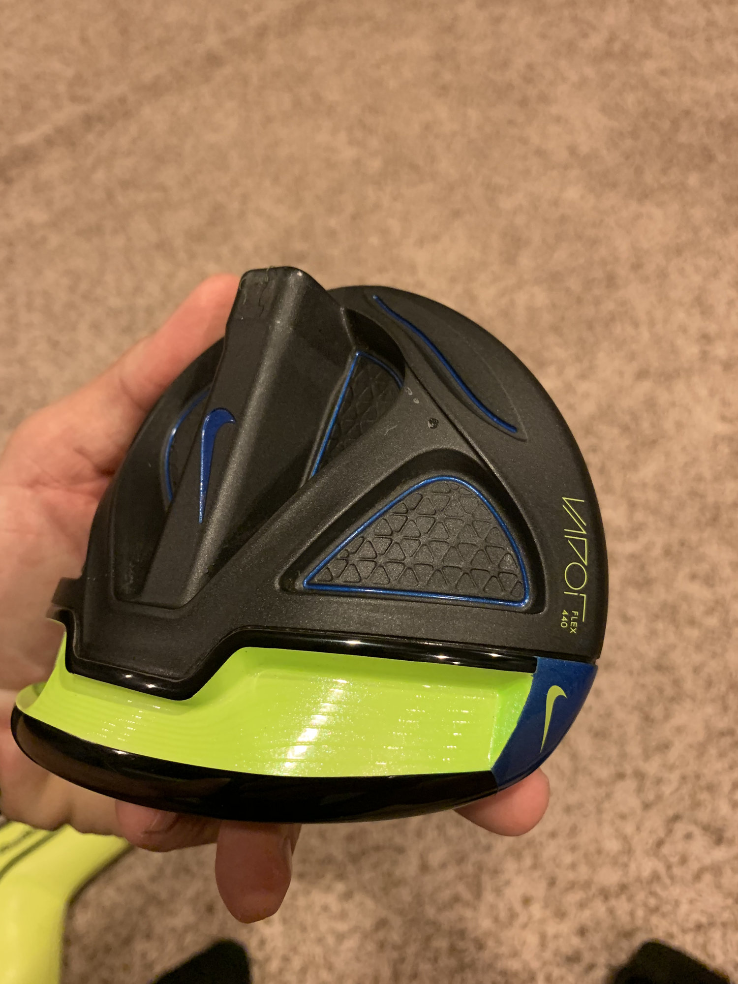 Rare Volt Nike Putter Cover - Blue Nike Vapor Staff Bag - For Sale ...