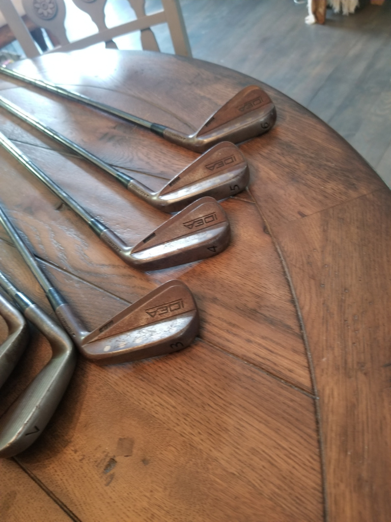 Adams MB2 Raw irons 3-pw with KBS Tour Black Nickel - For Sale Archive ...