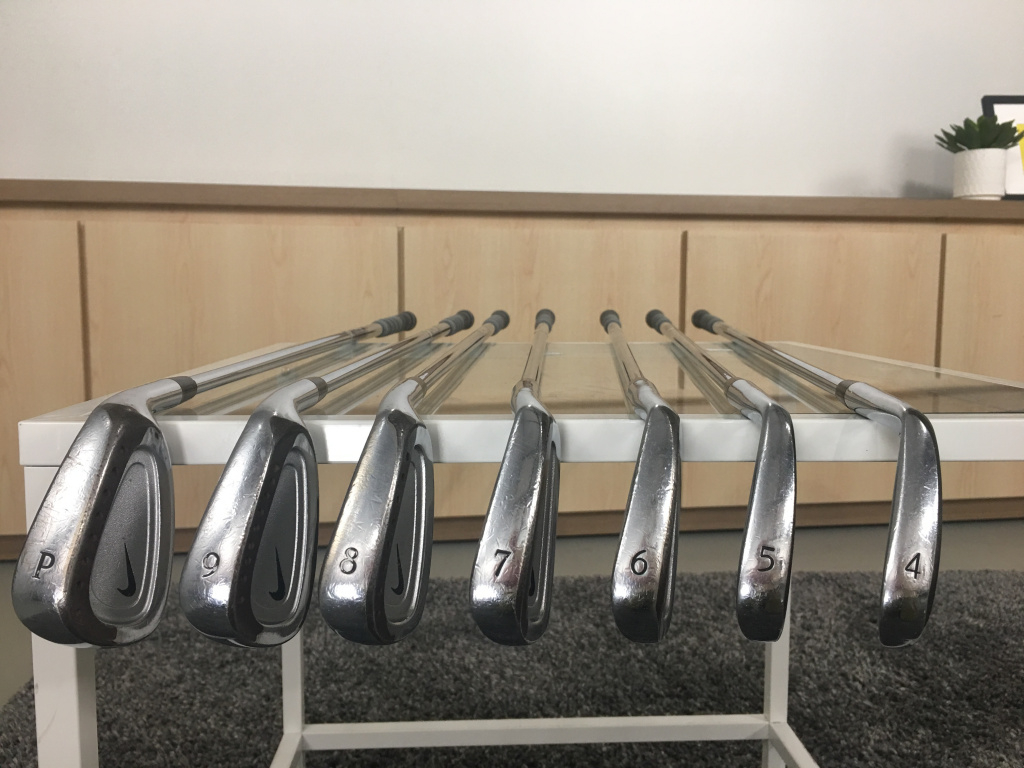 **PRICE DROP** Nike Miura Prototype Tour Ported Split Cavity Irons 4-PW ...