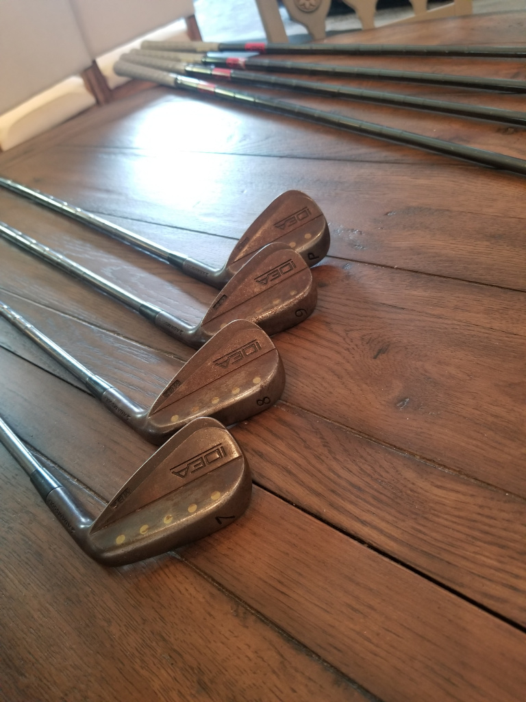 Adams MB2 Raw irons 3-pw with KBS Tour Black Nickel - For Sale Archive ...