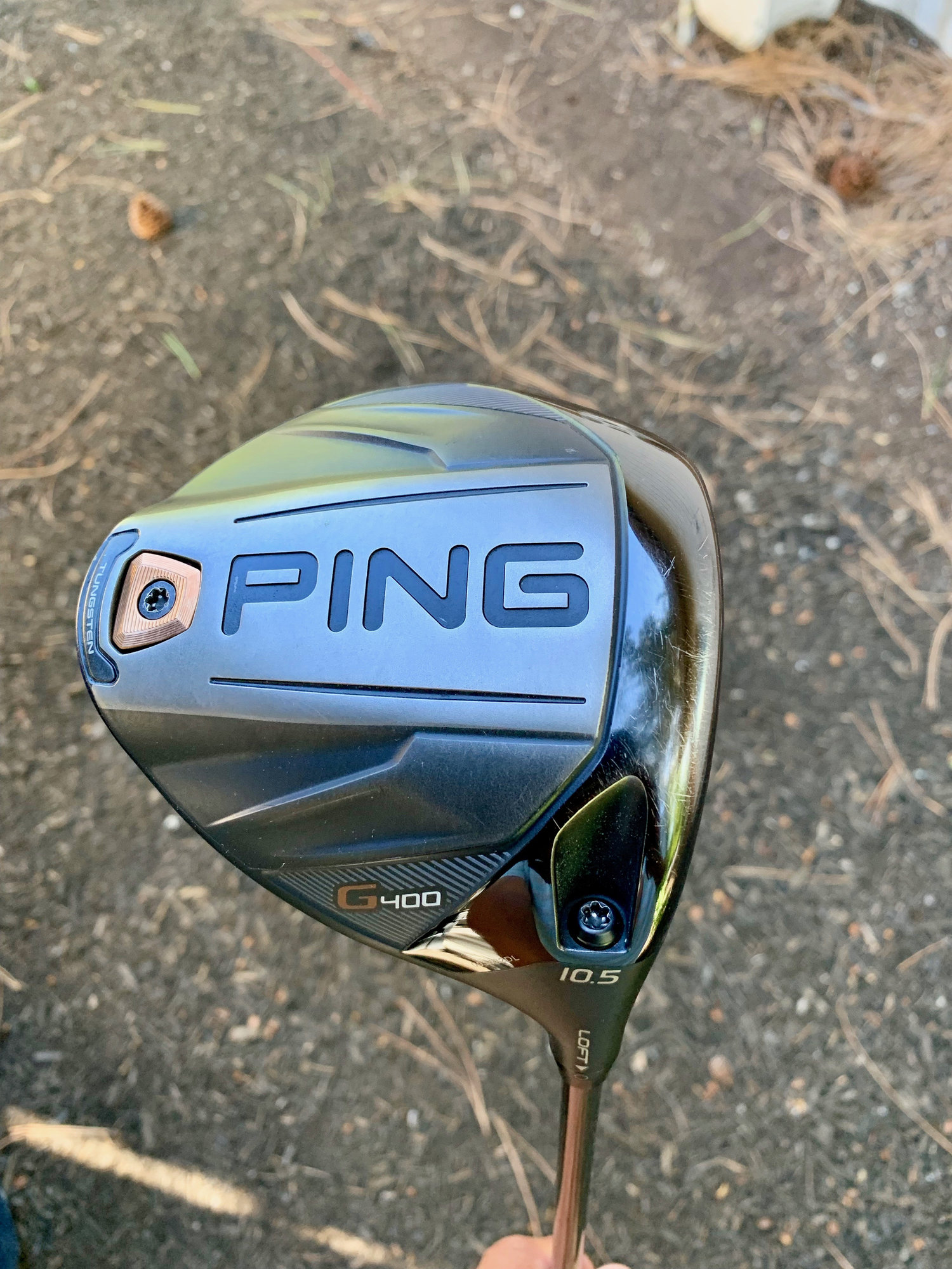 Ping G400 Driver 10.5* w/TOUR Shaft 65 Regular+Cover extra 3 & 13 gram ...