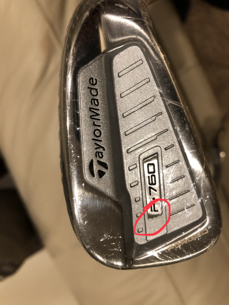 Real or fake Taylormade p760-Help needed - Deal or No Deal? - GolfWRX