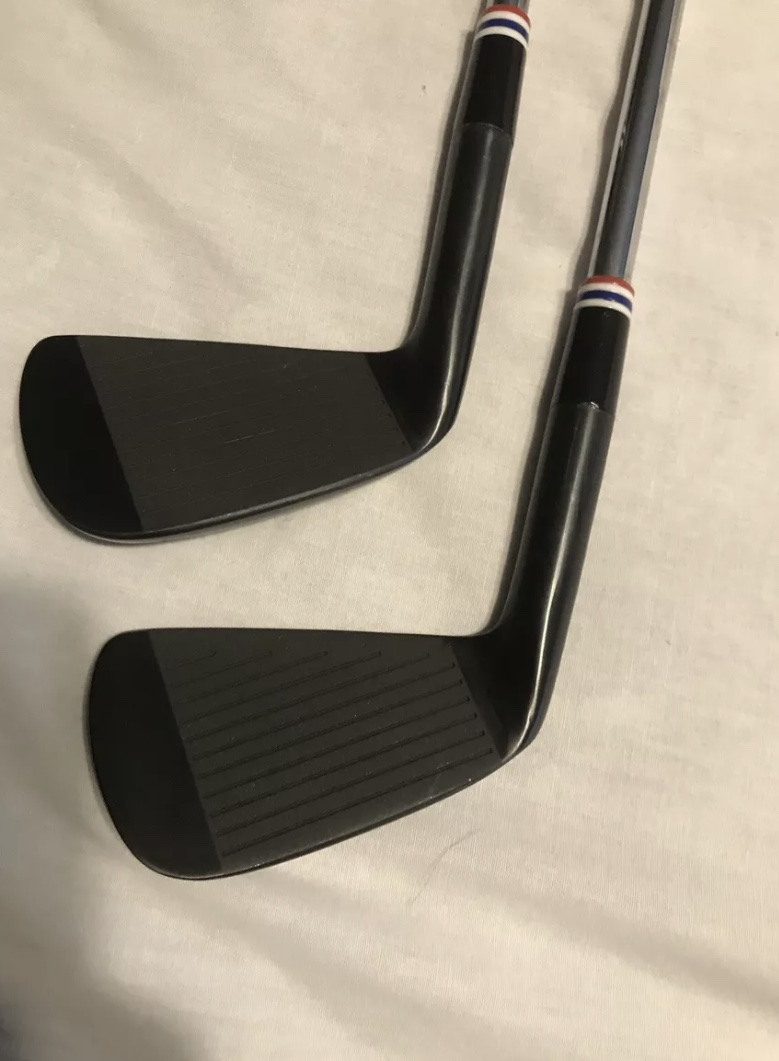 Miura Retro Blades Custom Black Oxide Finish Tour Issue 3-P $700 OBO ...