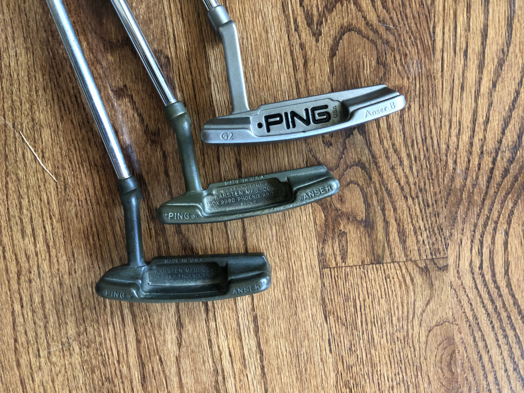 ? 3 classic Ping Anser putters - all 3 for amazingly low $85 ...