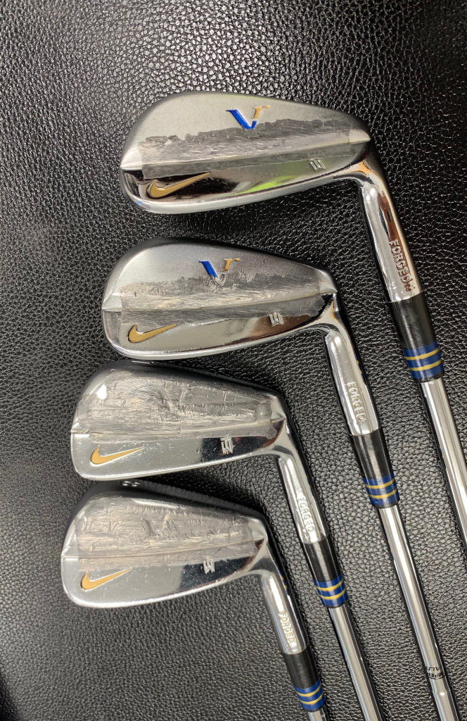 PRICE DROP to move today, OG Nike VR TW Blades 3-PW DG X100 Microsuede ...