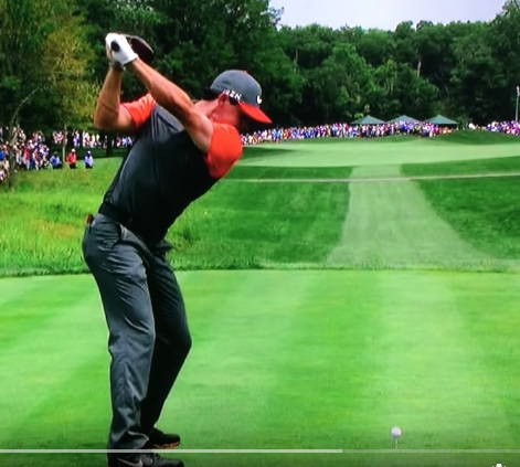 Top of backswing, club crosses line--Drills for correcting wrist set in ...