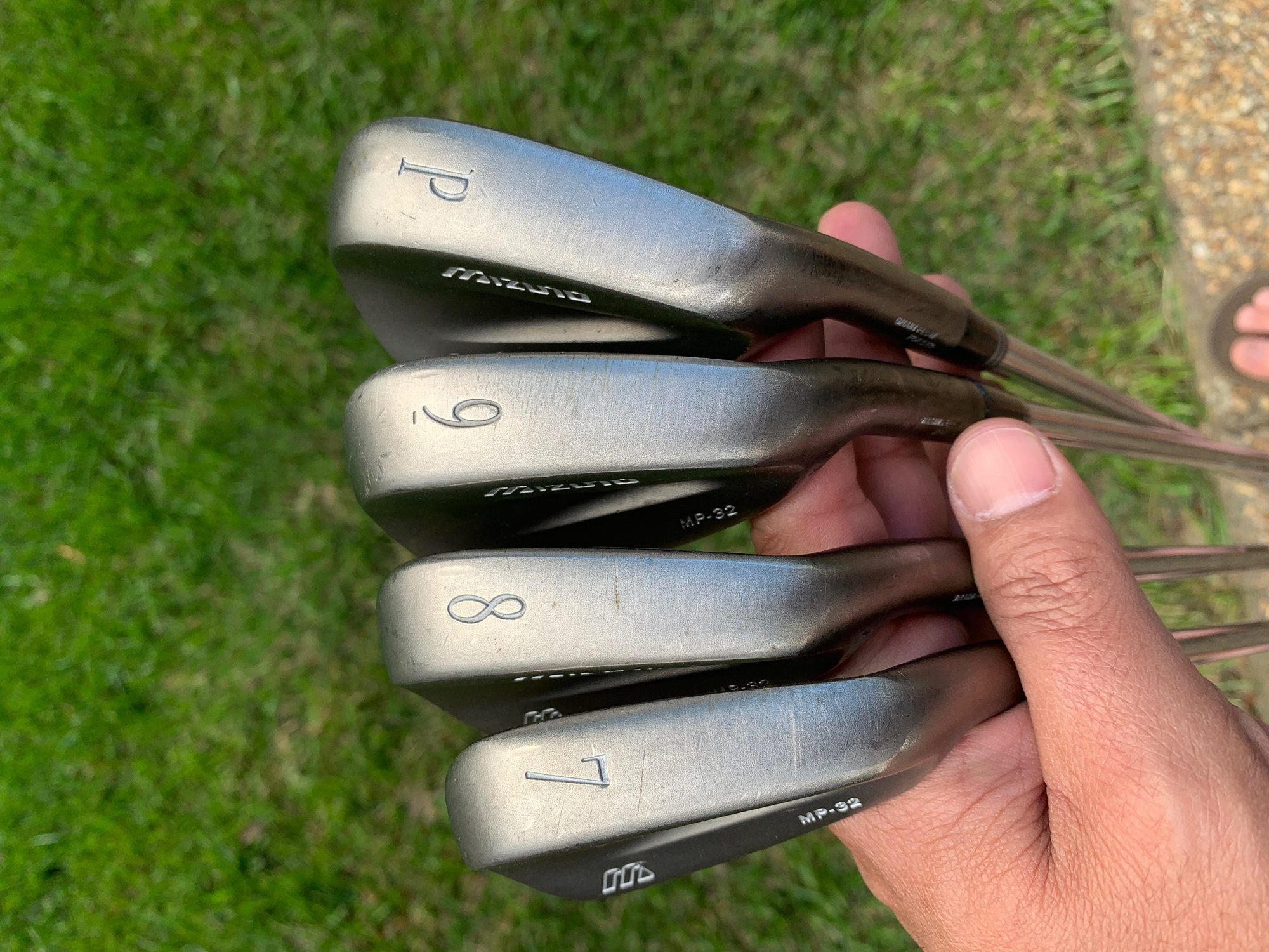 Classic MIZUNO MP-32’s, 3-PW Black Nickel - Gorgeous!!! - For Sale ...